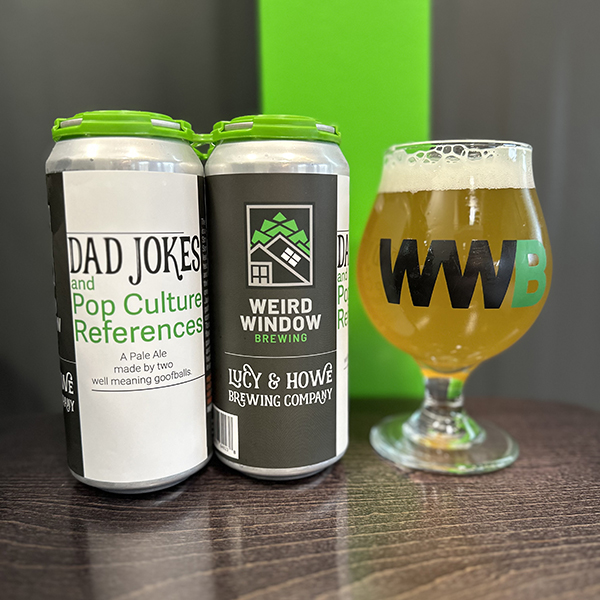 Weird Window Brewing | Menus - Beers - Snacks