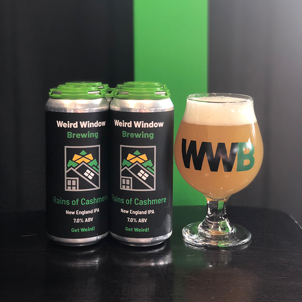 Weird Window Brewing | Menus - Beers - Snacks